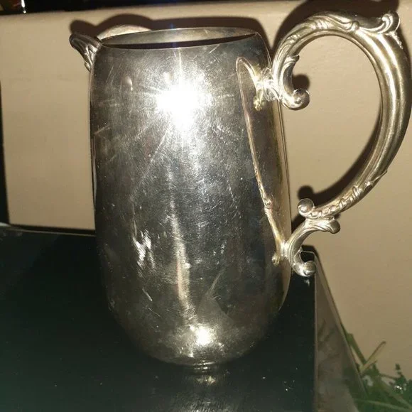 Wm Rogers Son Silver Pitcher